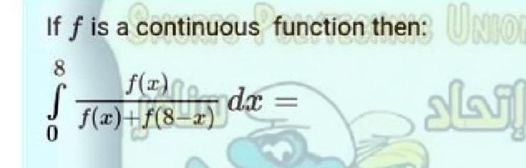 Solved If f ﻿is a continuous function | Chegg.com