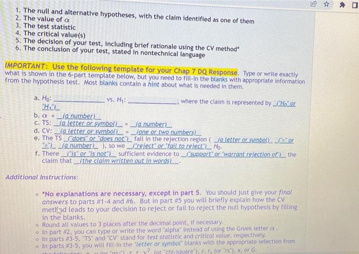 Solved Below is the Chap 7 DQ. Record your DQ Response | Chegg.com
