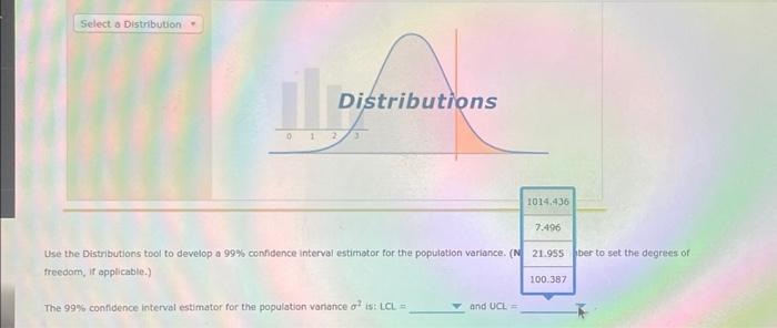 Solved 6. Interval estimation of the population variance An | Chegg.com