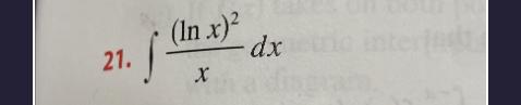 Solved ∫﻿﻿(lnx)2xdx | Chegg.com