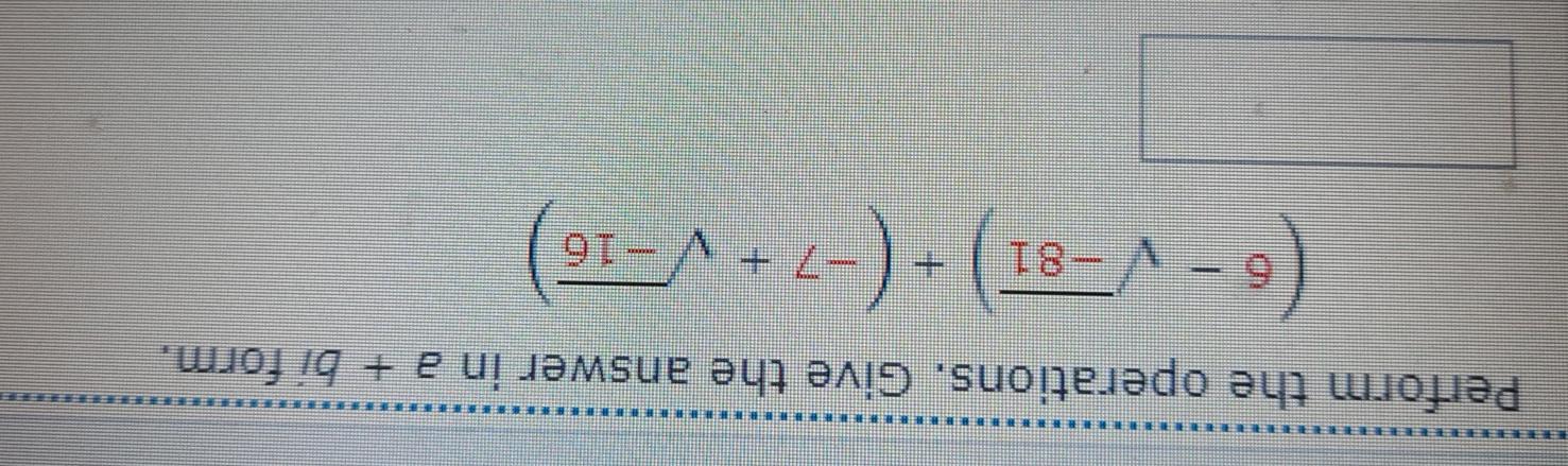 Solved Simplify the imaginary number. 252 Simplify the | Chegg.com