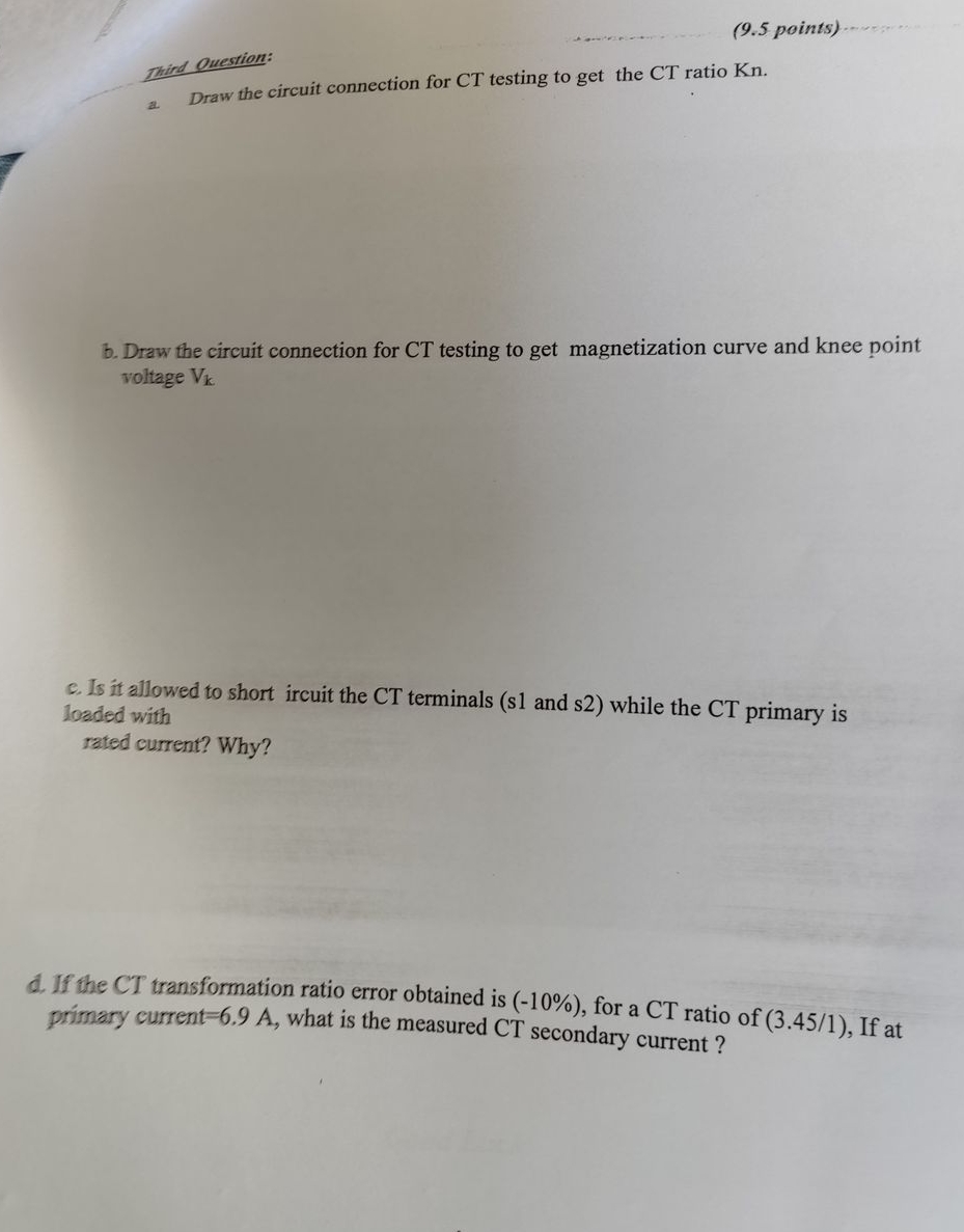 Solved Thind Question:(9.5 ﻿points)2. ﻿Draw the circuit | Chegg.com