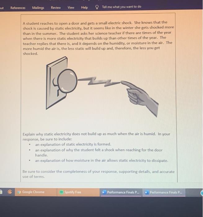 Solved Out References Mailings Review View Help Tell Me What