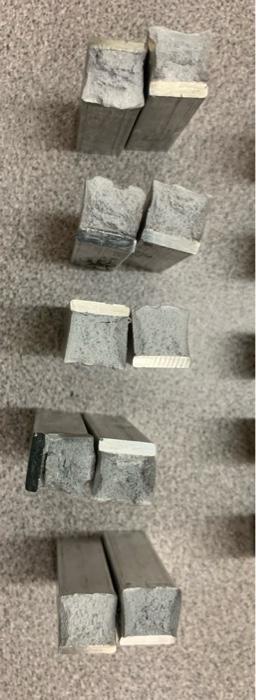 Solved Hello, I need help estimating shear lip % for 6061 | Chegg.com