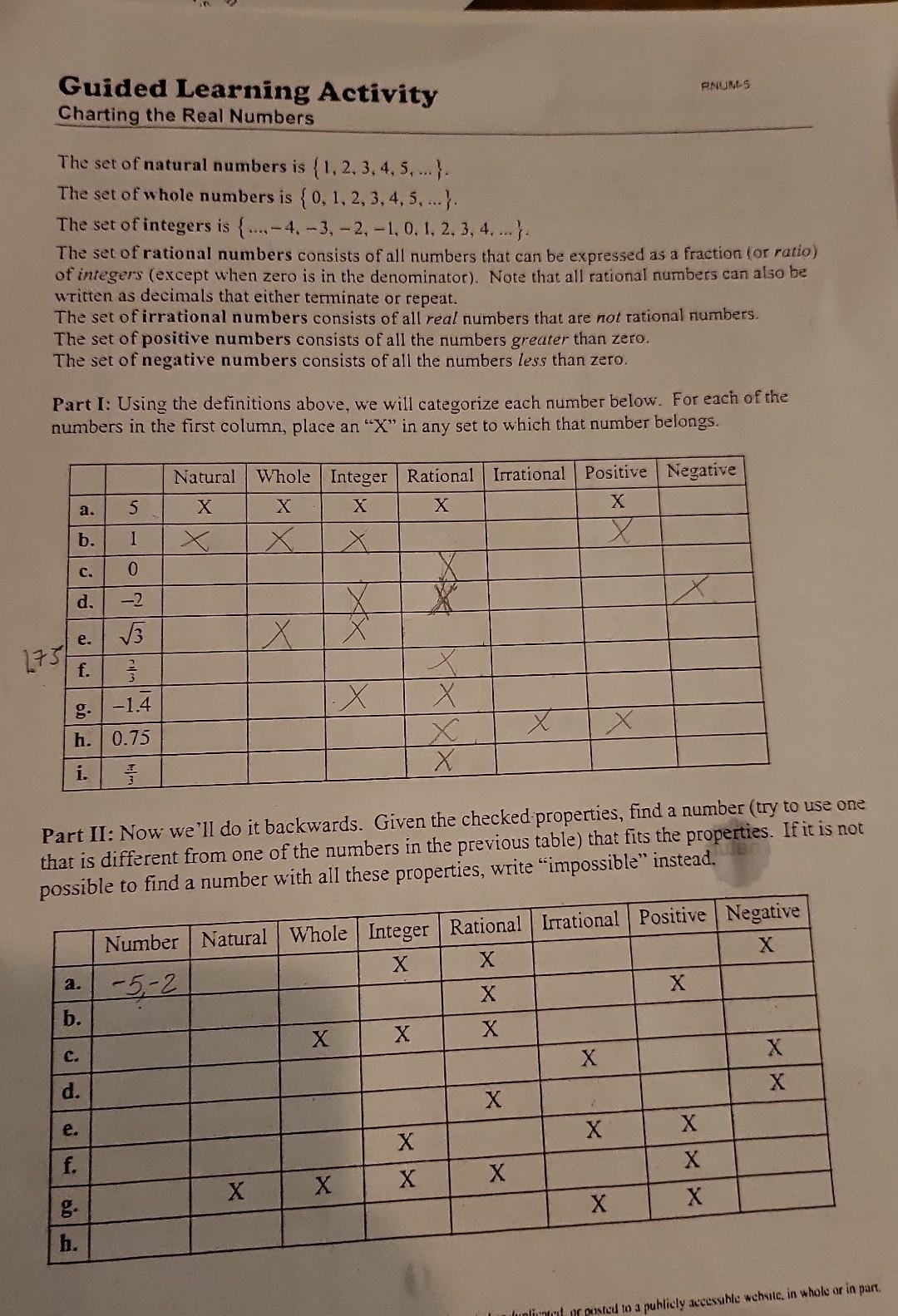 Solved Guided Learning Activity RNIUNES Charting the Real | Chegg.com