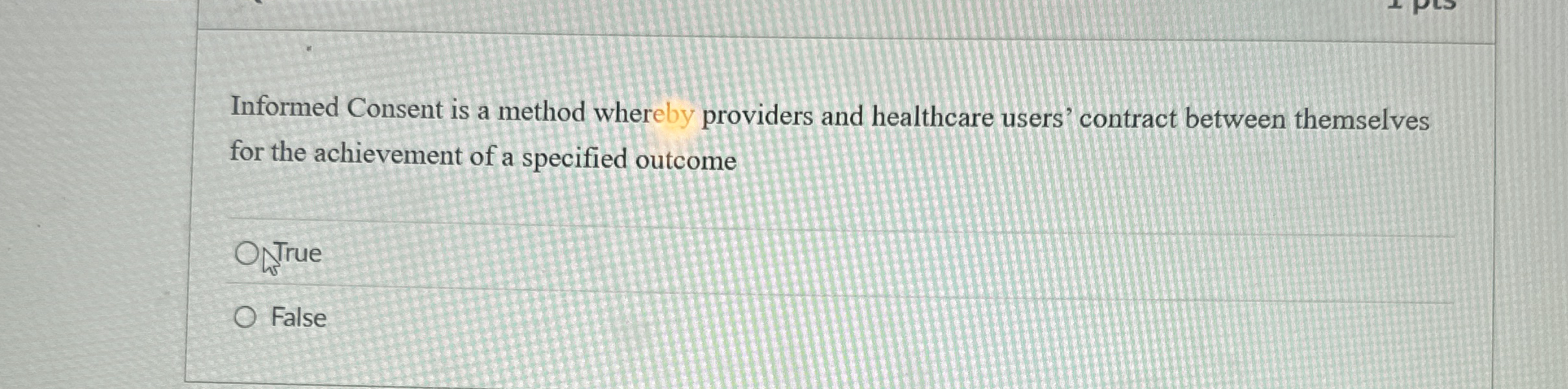 Solved Informed Consent is a method whereby providers and | Chegg.com