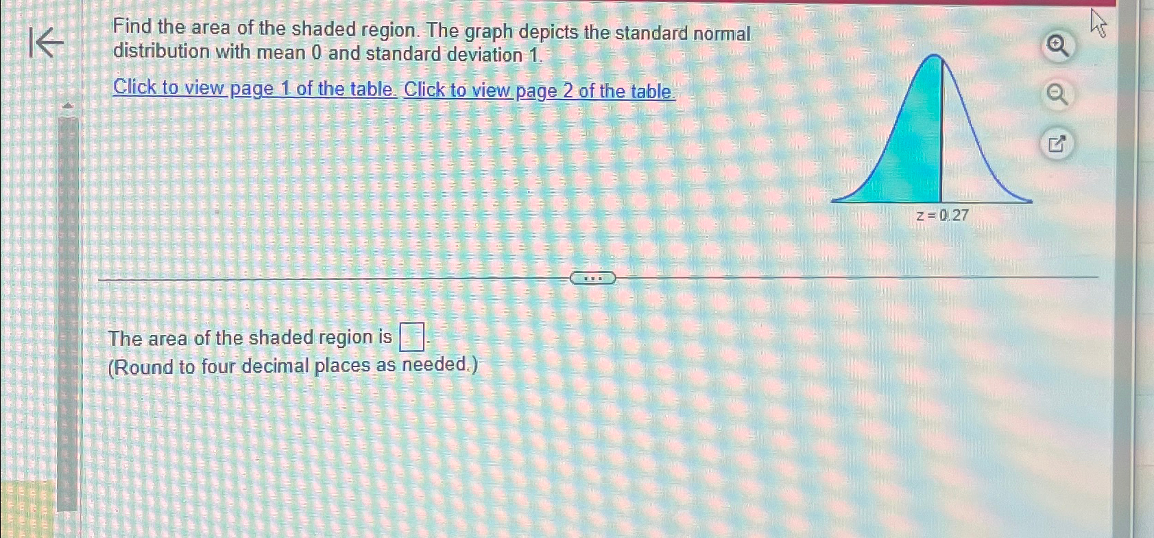 Solved Find the area of the shaded region. The graph depicts | Chegg.com