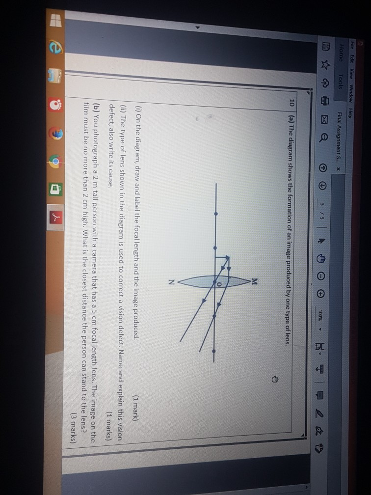 Solved File Edit View Window Help Home Tools Final | Chegg.com