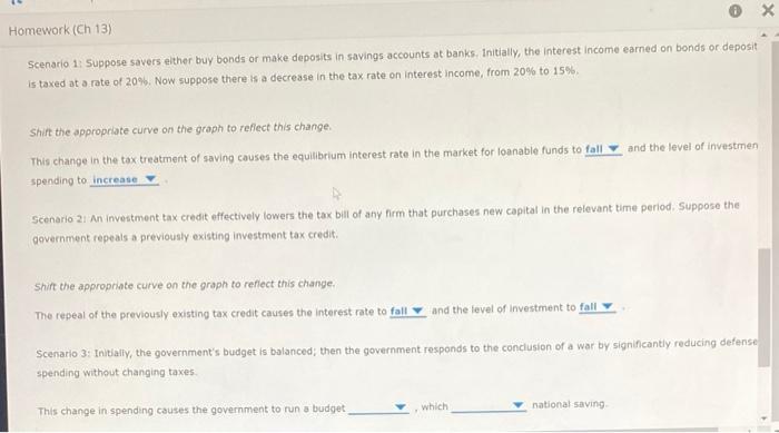 Solved Scenario 1: Suppose savers elther buy bonds or make | Chegg.com Solved Scenario 1: Suppose savers elther buy bonds or make | Chegg.com