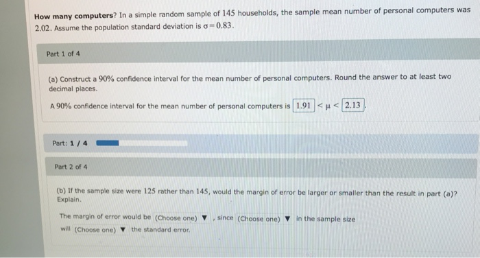 Solved How Many Computers In A Simple Random Sample Of 145 6860