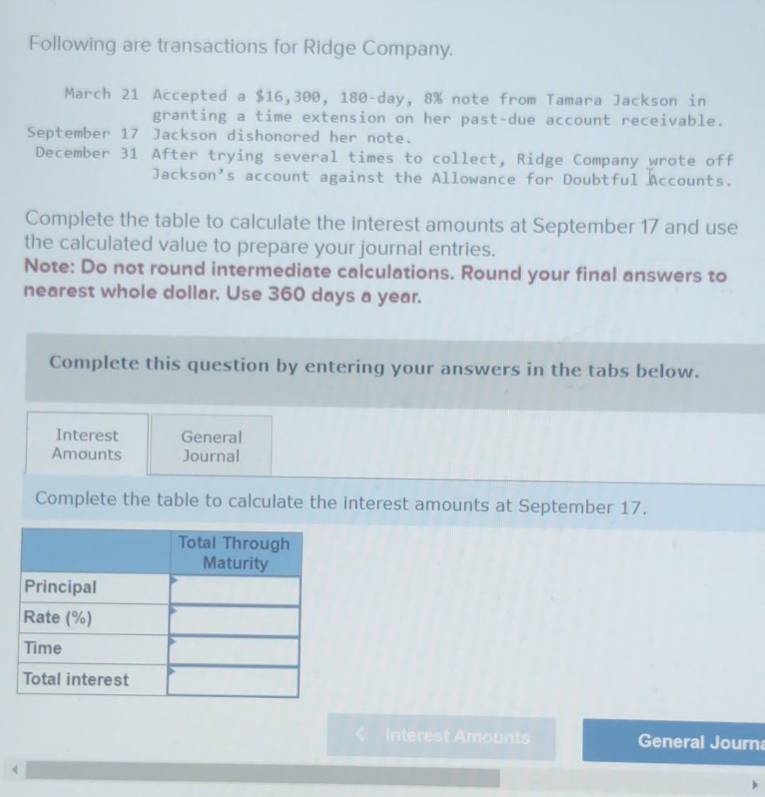 Solved Following are transactions for Ridge Company. March | Chegg.com