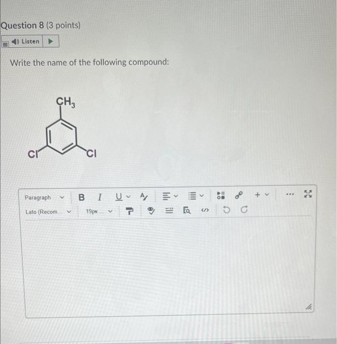 Solved Question 4) Listen Name the following | Chegg.com