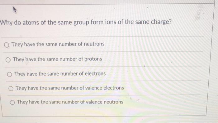 Solved The group of elements that have eight electrons in | Chegg.com