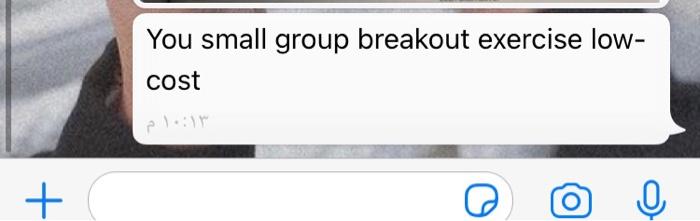 Solved You small group breakout exercise low- cost + 0 | Chegg.com