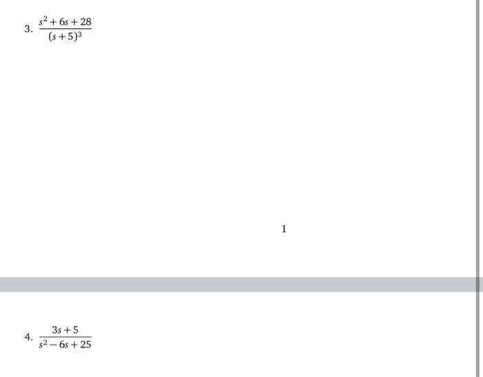 Solved Find imese transforms of each pi Use the method of | Chegg.com