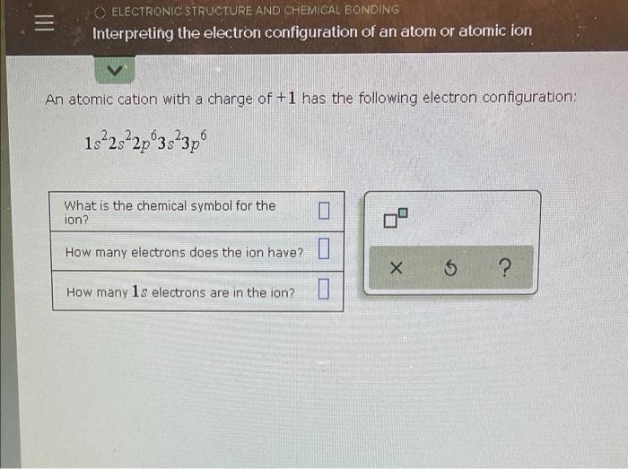 Solved Iii Electronic Structure And Chemical Bonding