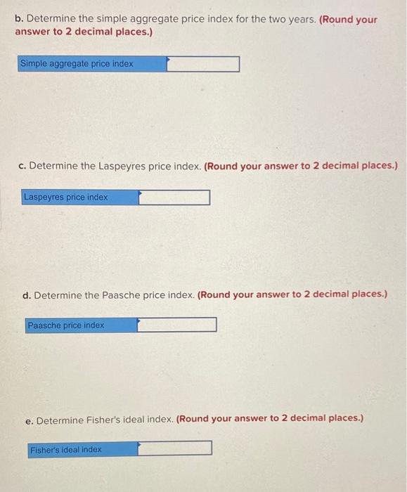 Solved Fruit prices and the amounts consumed for 2010 and | Chegg.com