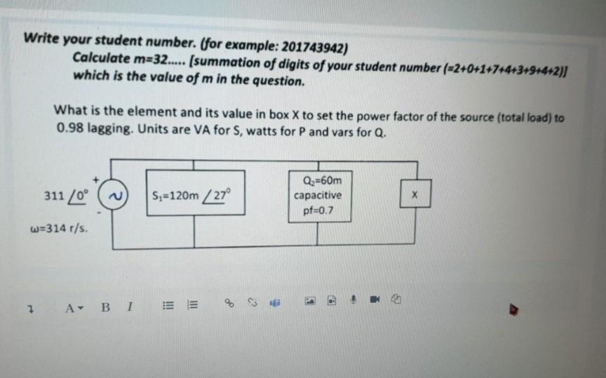 Solved Write your student number. (for example: 201743942) | Chegg.com