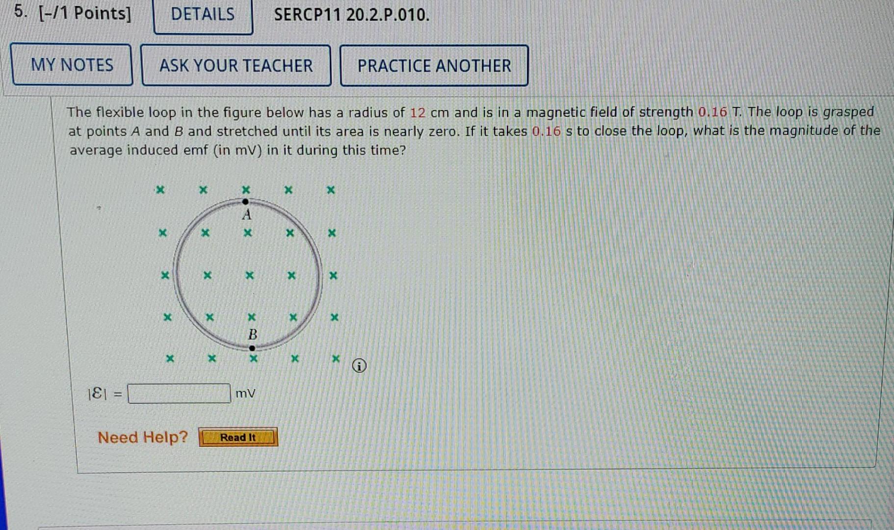 Solved The flexible loop in the figure below has a radius of | Chegg.com