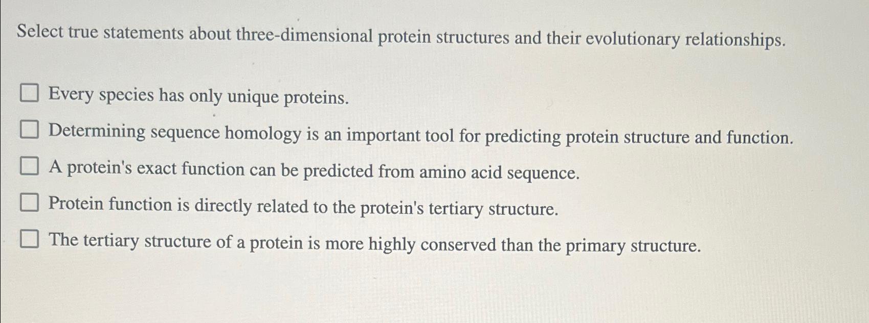 Solved Select true statements about three-dimensional | Chegg.com