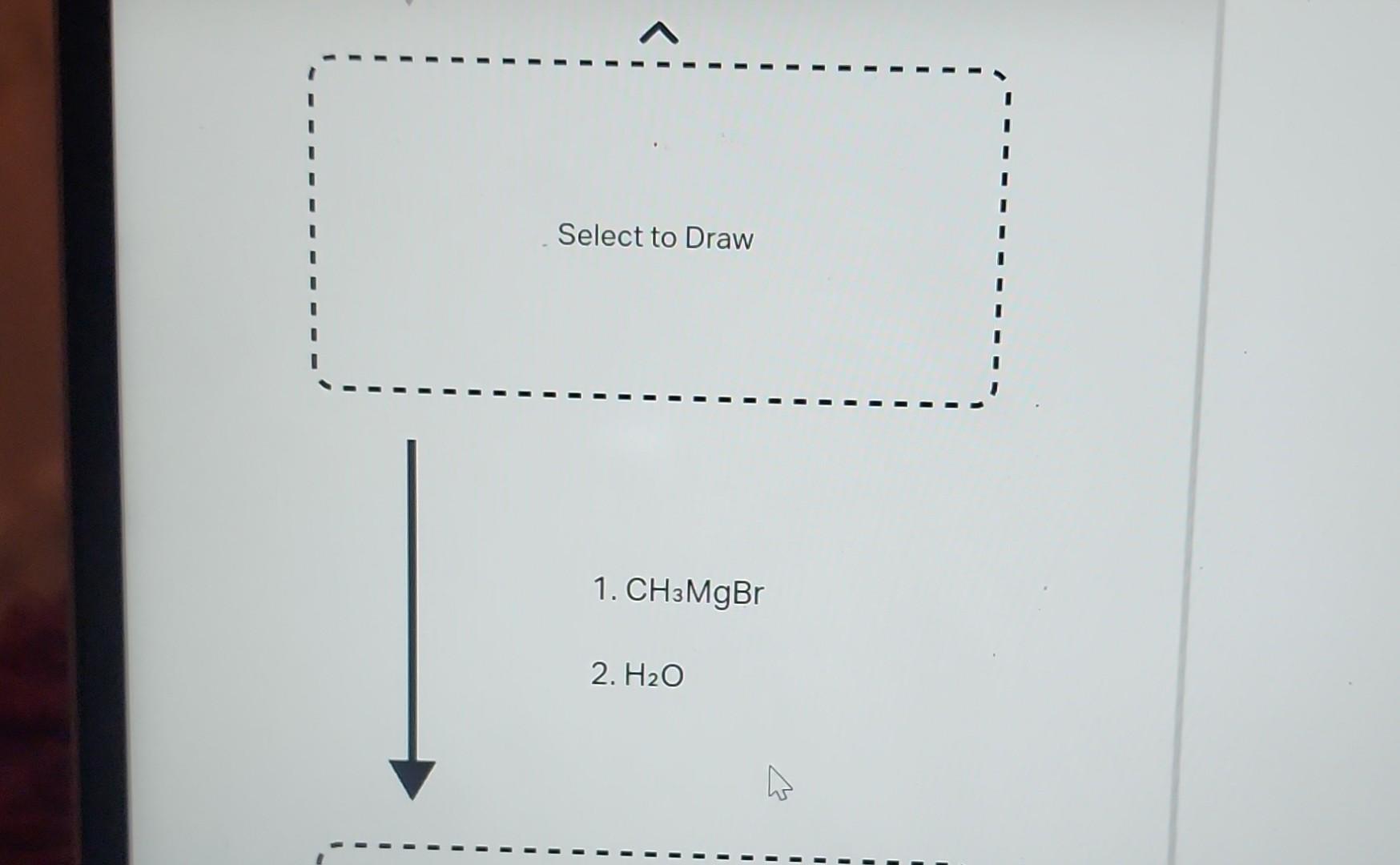 [Solved]: Draw the products of the two step reactio