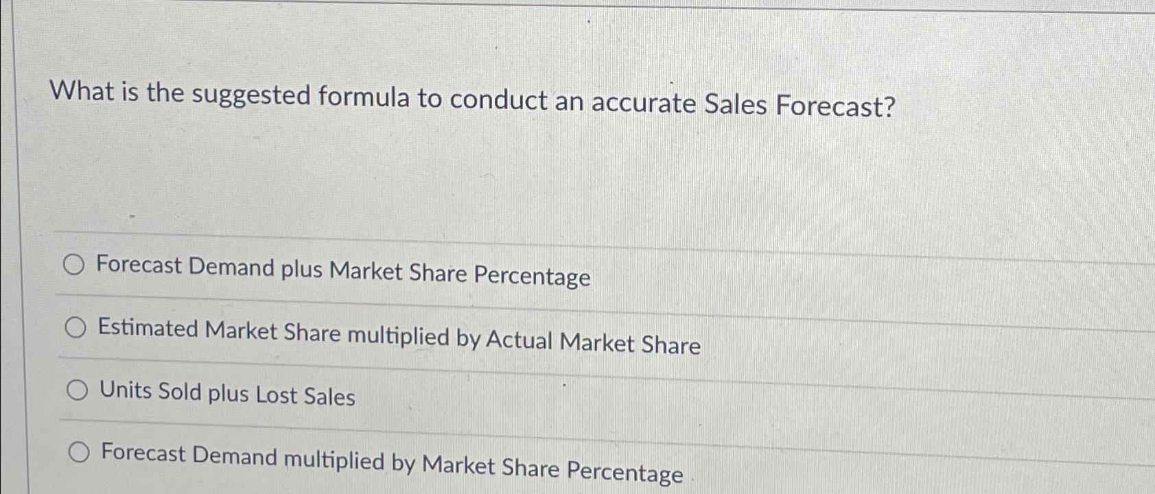 Solved What is the suggested formula to conduct an accurate | Chegg.com