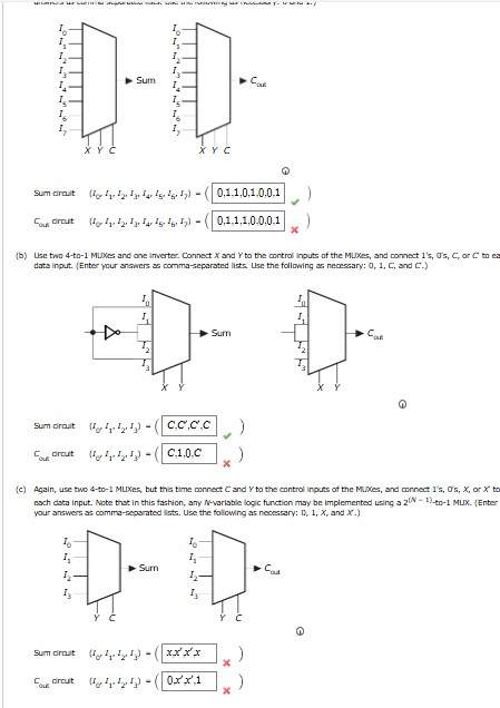 Solved (4) ﻿Sum diraut (I0,I1,I2,I3,I4,I5,I6,I7)-1 ﻿Coul | Chegg.com