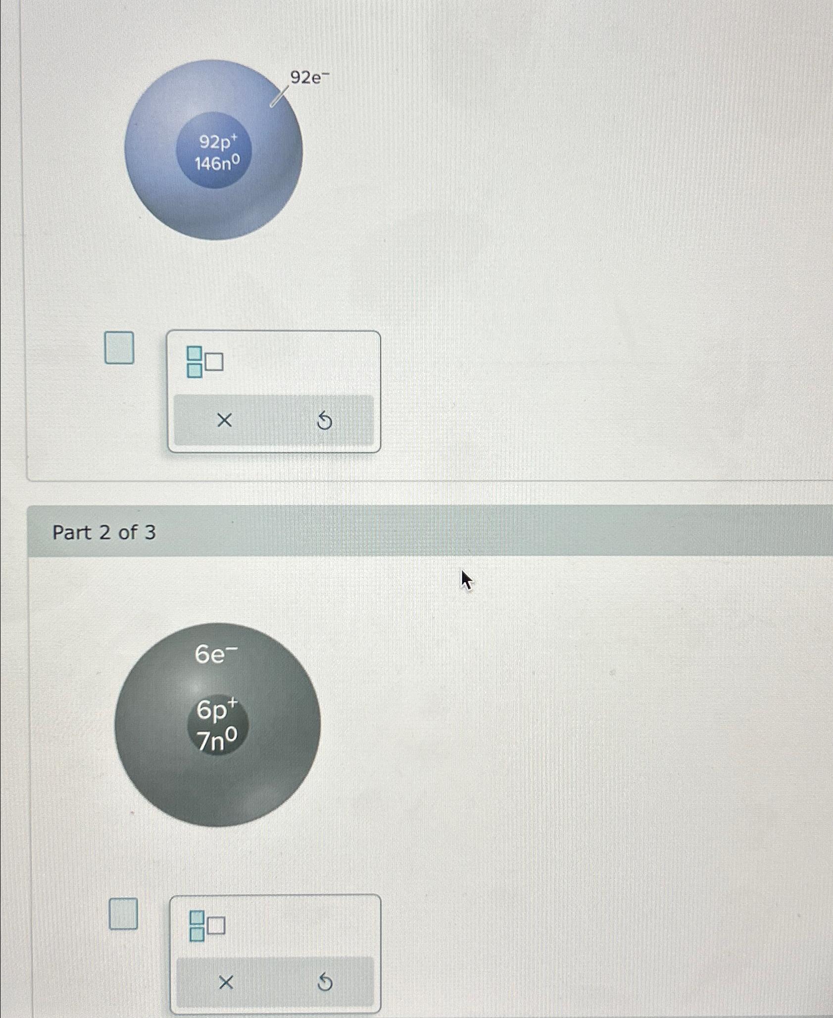 Solved Write the ?ZAx ﻿notation for each atomic | Chegg.com