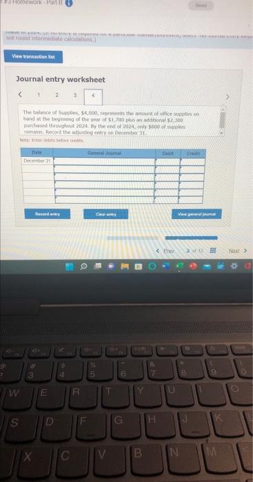 Solved Exercise 3-14 (Static) Prepare an adjusted trial | Chegg.com