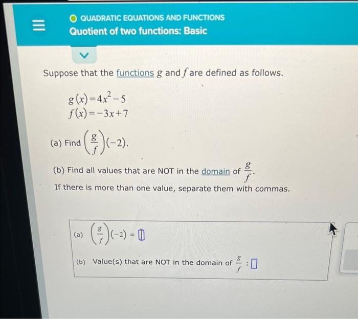 Solved The entire graph of the function h is shown in the | Chegg.com
