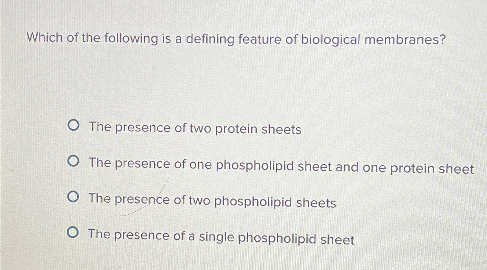 Solved Which of the following is a defining feature of | Chegg.com