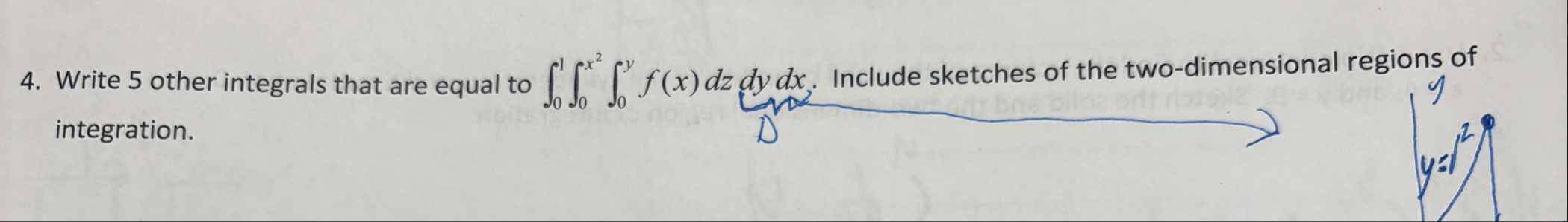 Solved Write 5 ﻿other integrals that are equal to | Chegg.com