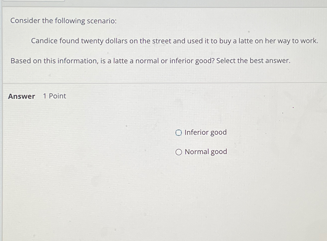 Solved Consider the following scenario:Candice found twenty | Chegg.com