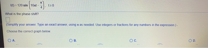 Solved The current I, in amperes, flowing through an ac | Chegg.com