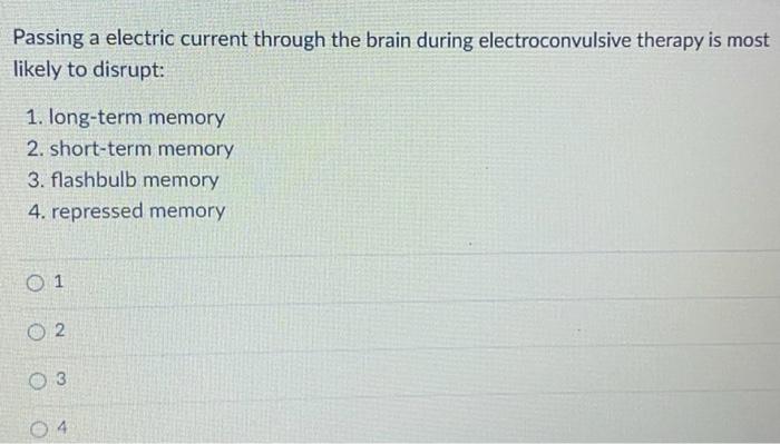 Solved The process of encoding refers to: 1. the persistence | Chegg.com