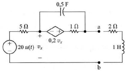 Solved The initial charge of the capacitor circuit shown is | Chegg.com