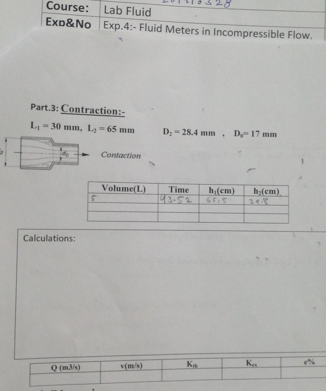 \begin{tabular}{l|l} Course: & Lab Fluid \\ \hline | Chegg.com