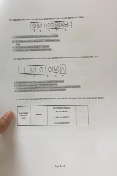 Solved CLO 2 Questions 8 - Total: 16 Marks 10. From the | Chegg.com