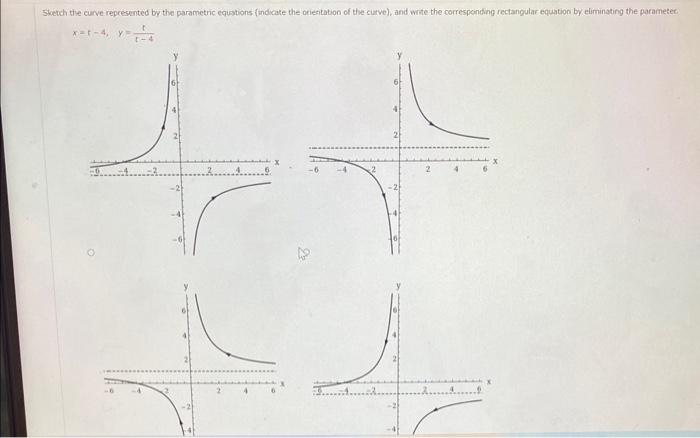 Solved X T−4 Y T−4t