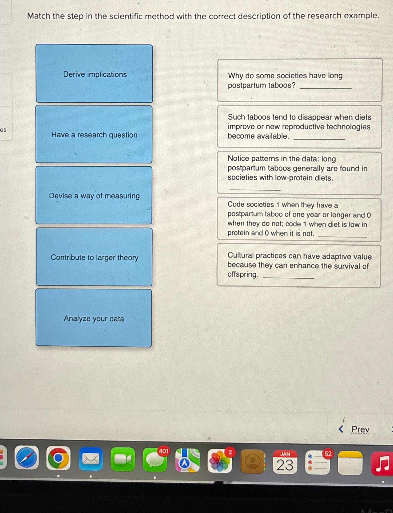 Solved Match the step in the scientific method with the | Chegg.com