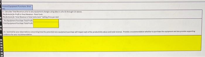 Solved Productivity Analpsis Assignment Tawal - 55 points: | Chegg.com