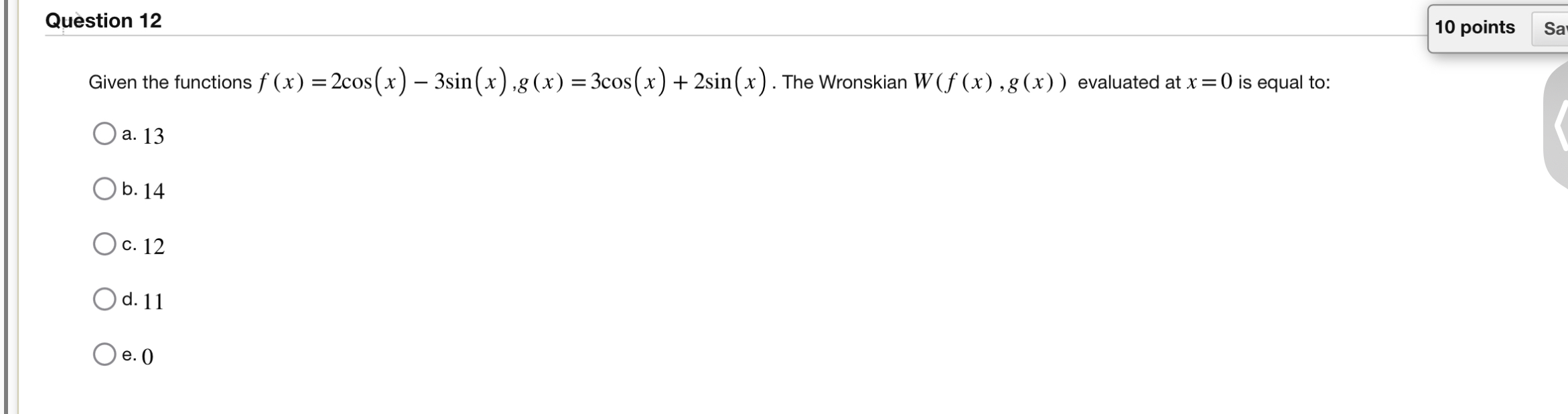 Solved Determine g^'(x) ﻿when ﻿ g(x)=∫_1^x t^3sin t d t | Chegg.com