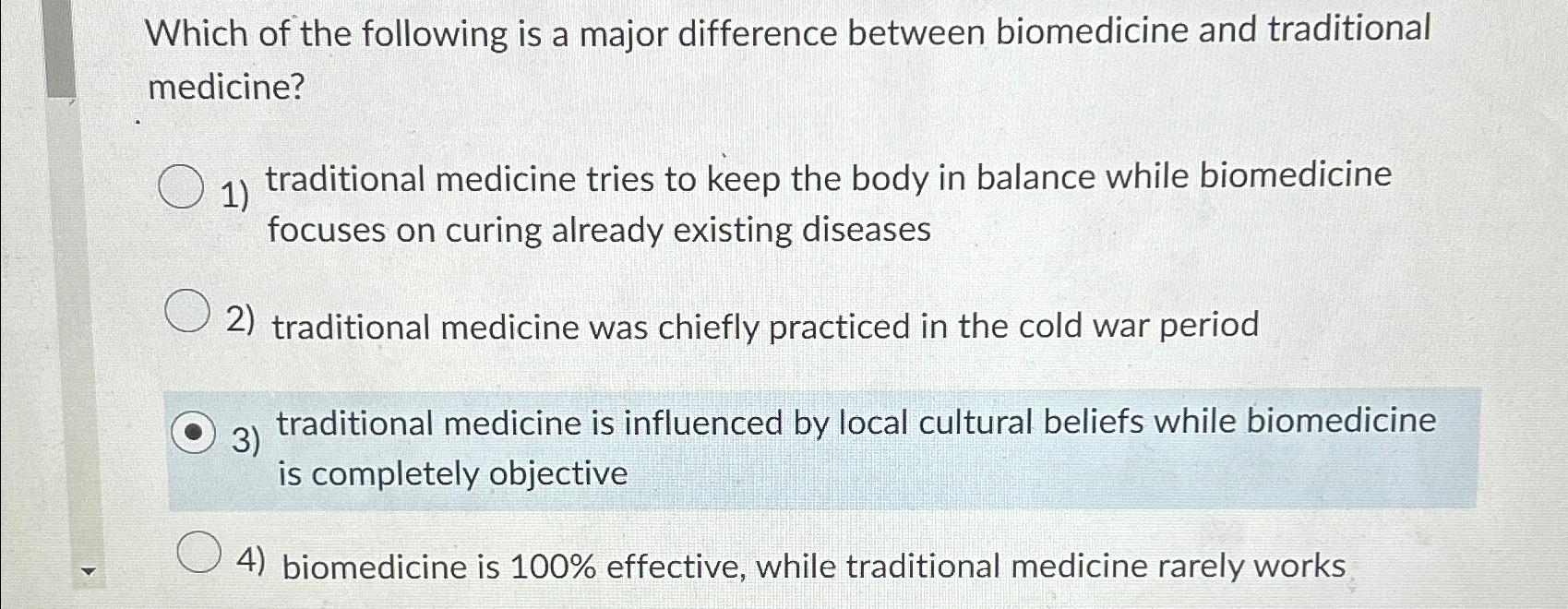 Solved Which of the following is a major difference between | Chegg.com
