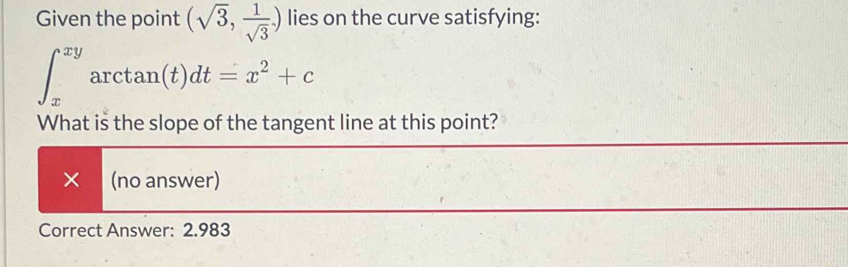 Solved Given the point (32,132) ﻿lies on the curve | Chegg.com