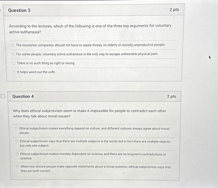 Solved According to the lectures, which of the following is | Chegg.com