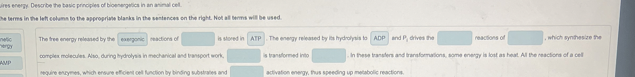 Solved uires energy. Describe the basic principles of | Chegg.com