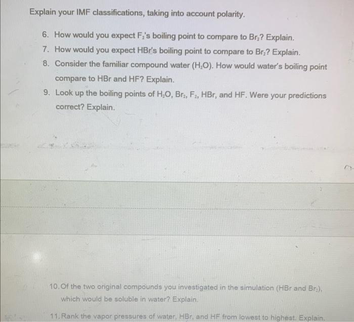 Solved Explain your IMF classifications, taking into account | Chegg.com