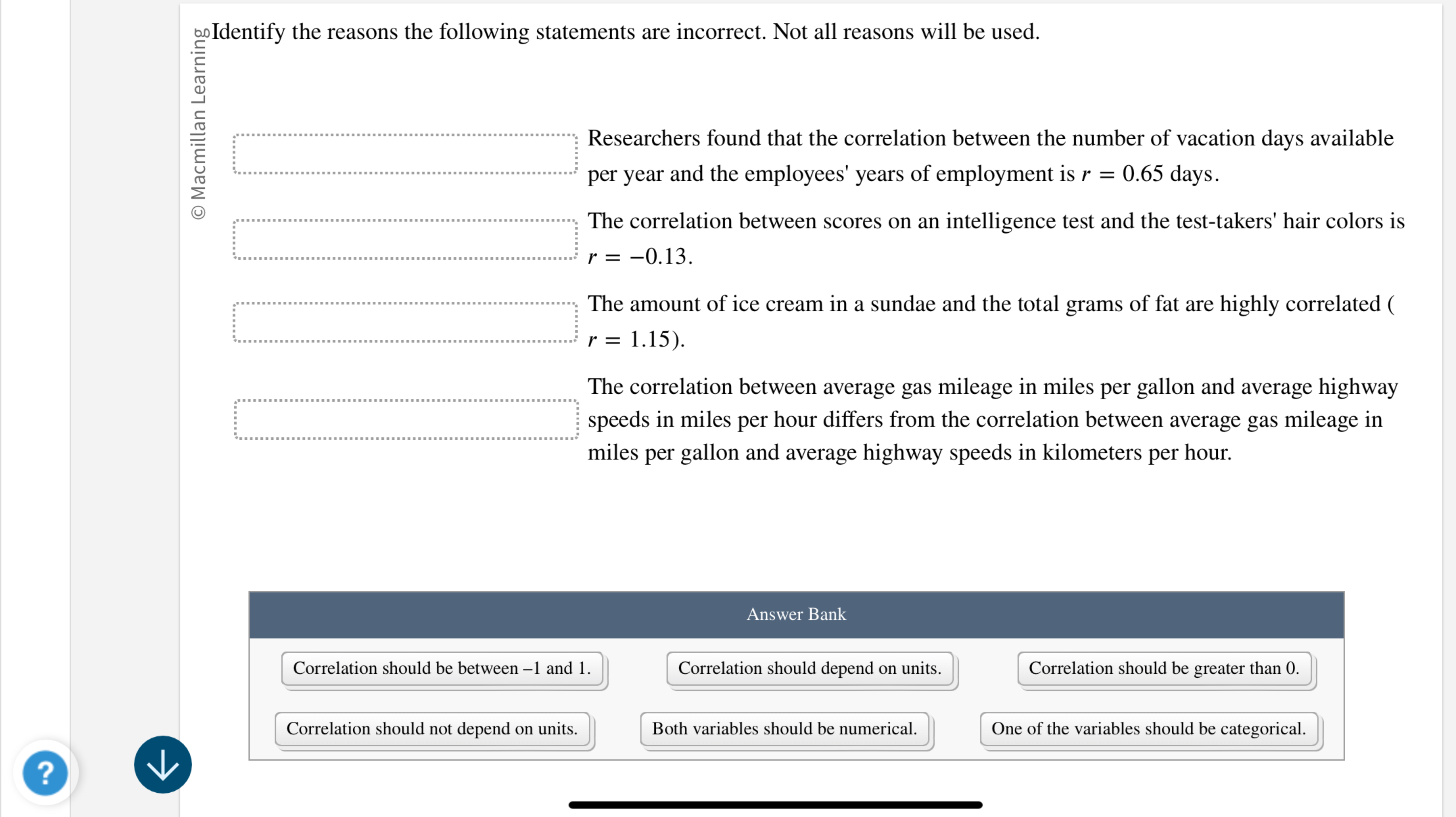 Solved Identify the reasons the following statements are | Chegg.com