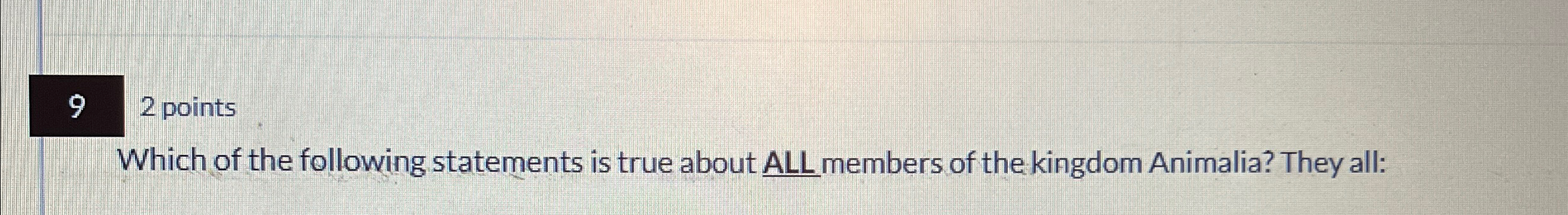 Solved 92 ﻿pointsWhich of the following statements is true | Chegg.com