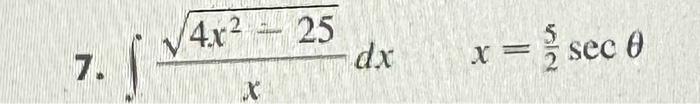 Solved 5-8 Evaluate the integral using the indicated | Chegg.com